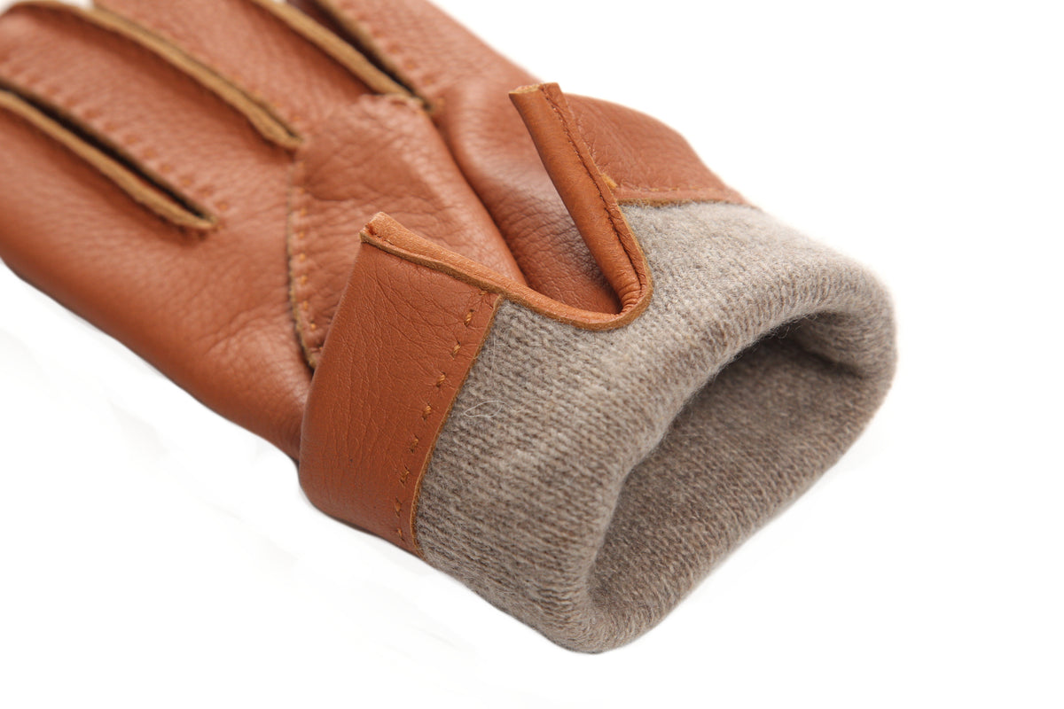 【ラスト1点！】メローラ レディース手袋 ディアスキン コルク/CORK《カシミア》 – Condotti